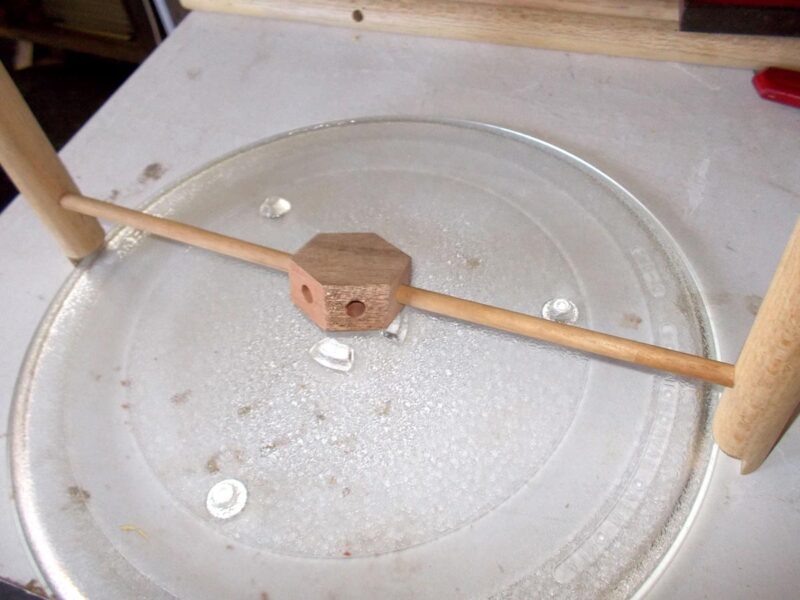 Mica Hardware | Here’s a hot new use for a microwave turntable plate
